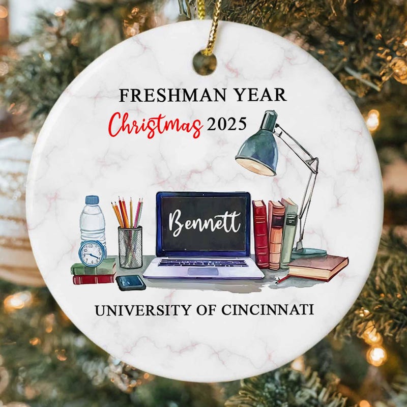 College Christmas Ornaments - Etsy