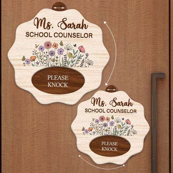 Office Door Status Spinner - Etsy