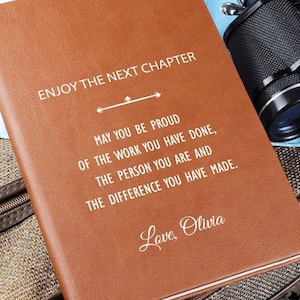 Personalized Retirement Gift Change Enjoy the Next Chapter, New ...