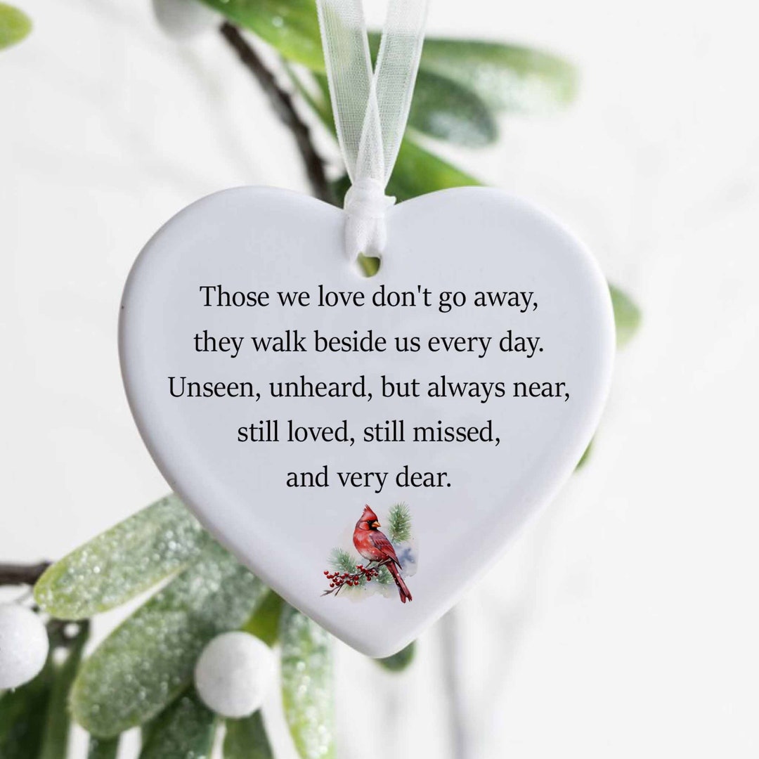 Memorial Christmas Ornament/in Loving Memory Keepsake, Memorial ...