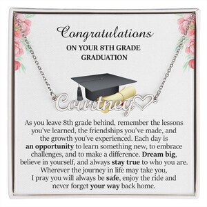 8th Grade Graduation Gift Girl, 8th Grade Graduation 2024 Gift, Middle ...