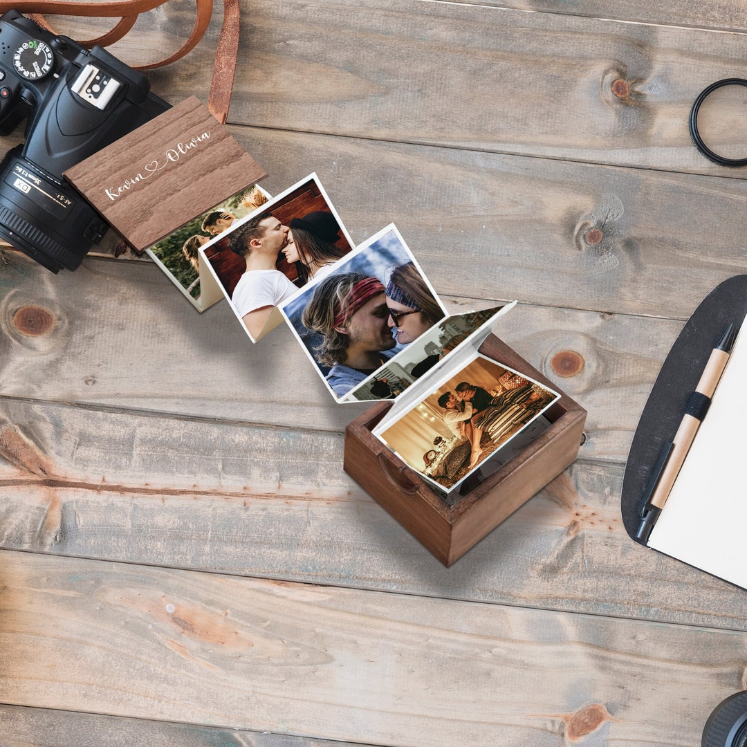 Pull Out Photo Album, Anniversary Collection Gift for Her, Photo Album ...