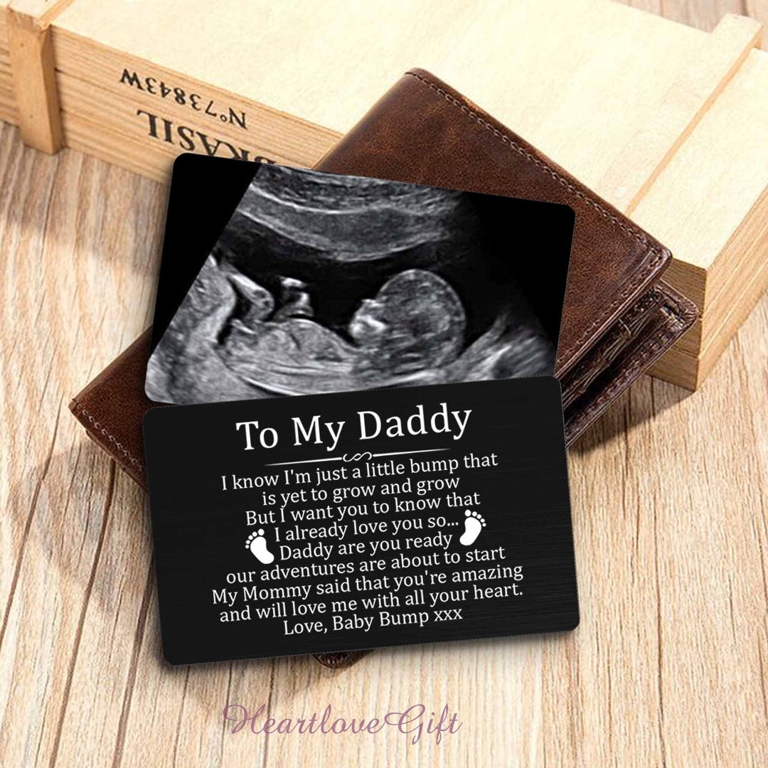 To My Daddy Gift From Bump Wallet Insert Card, Father's Day Gift for ...