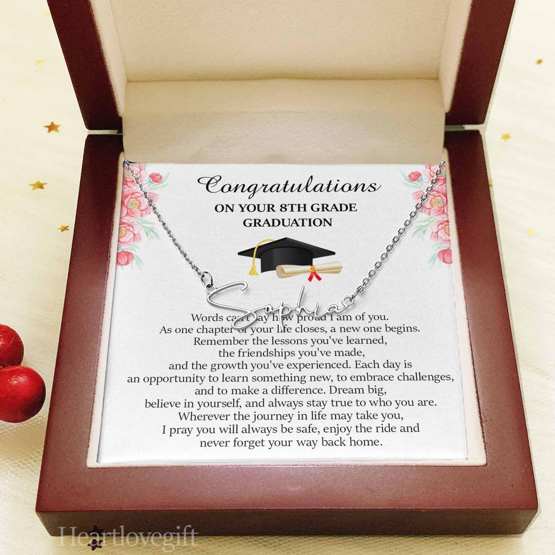 8th Grade Graduation Gifts for Girl, Junior Graduation Present, Gift ...