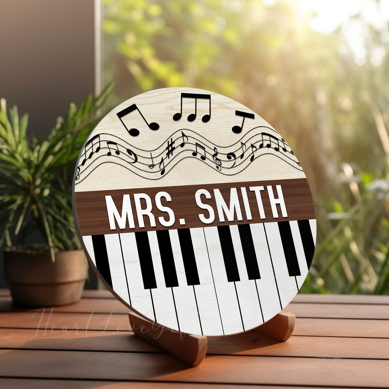 Music Teacher Door Sign, Personalized Door Sign Music, Music Education ...
