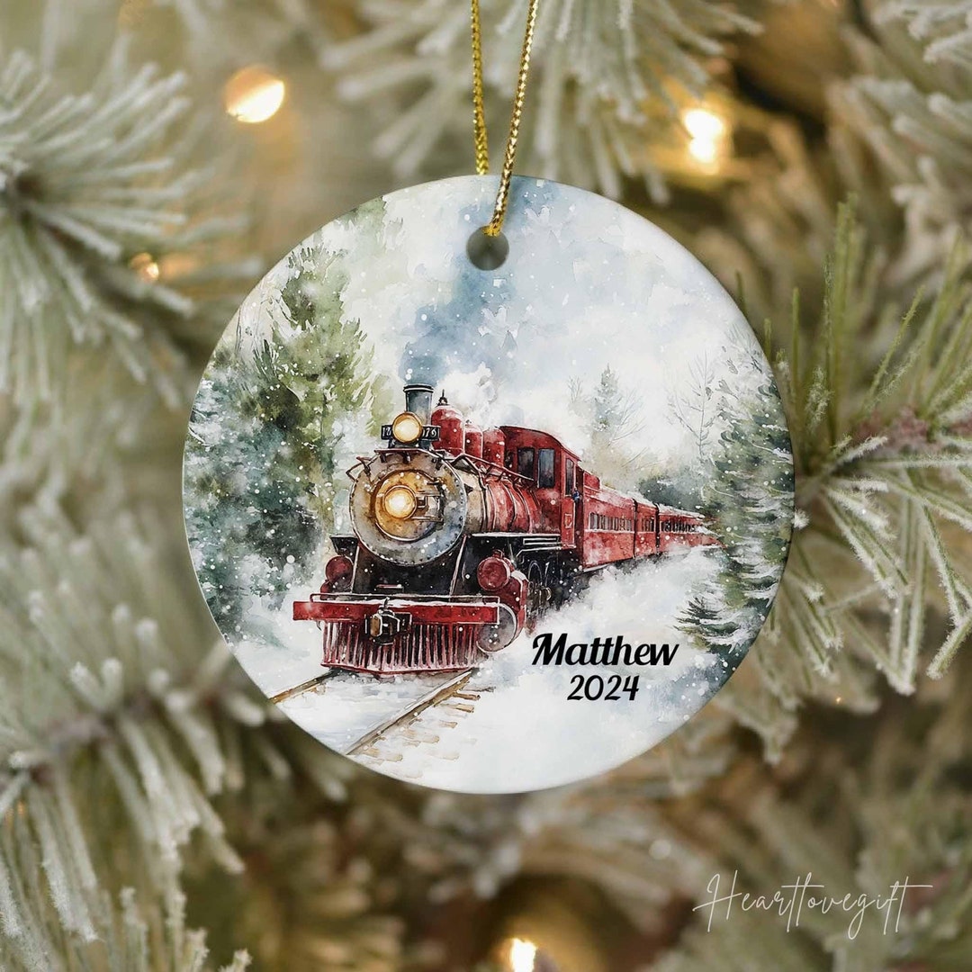 Goathland Steam Engine Ornament, Christmas Railway Ornament ...