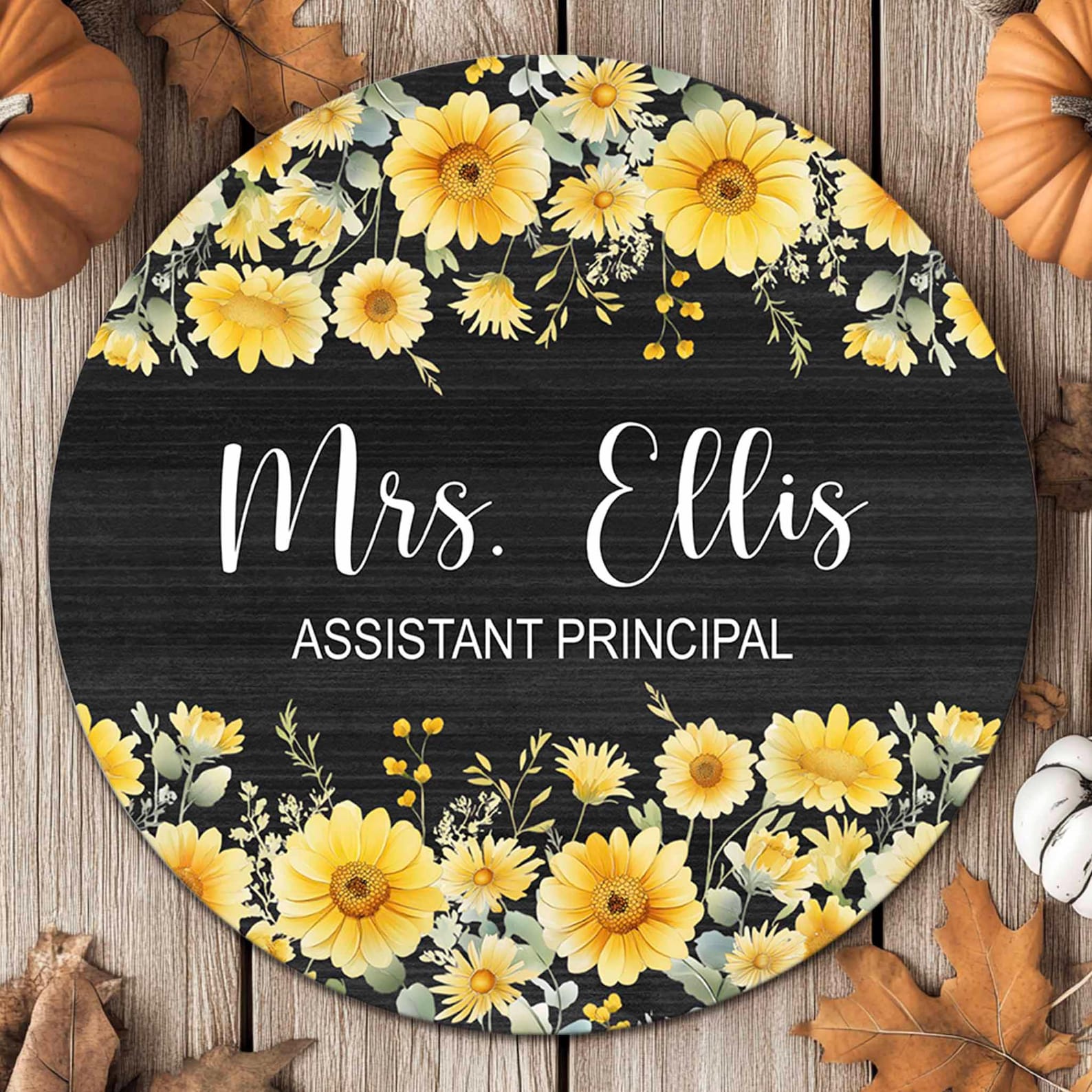 Personalized Assistant Principal Door Sign, Principal Office Decor ...