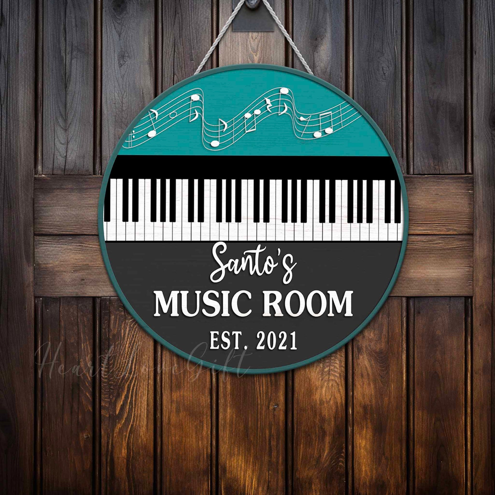 Music Teacher Door Sign, Personalized Door Sign Music, Music Education ...