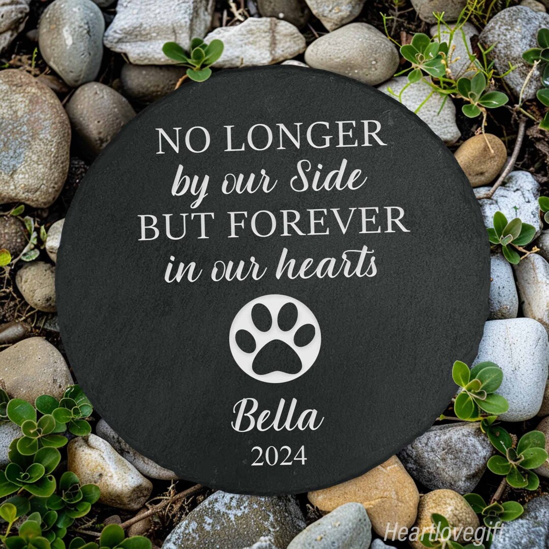 Pet Memorial Stone Gift/dog Memorial Stone/pet Grave Marker ...