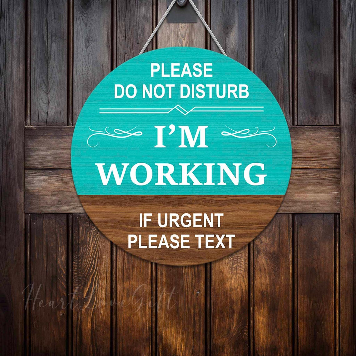 Do Not Disturb Door Hanger, I'm Working, Do Not Disturb Sign, Shh Do ...