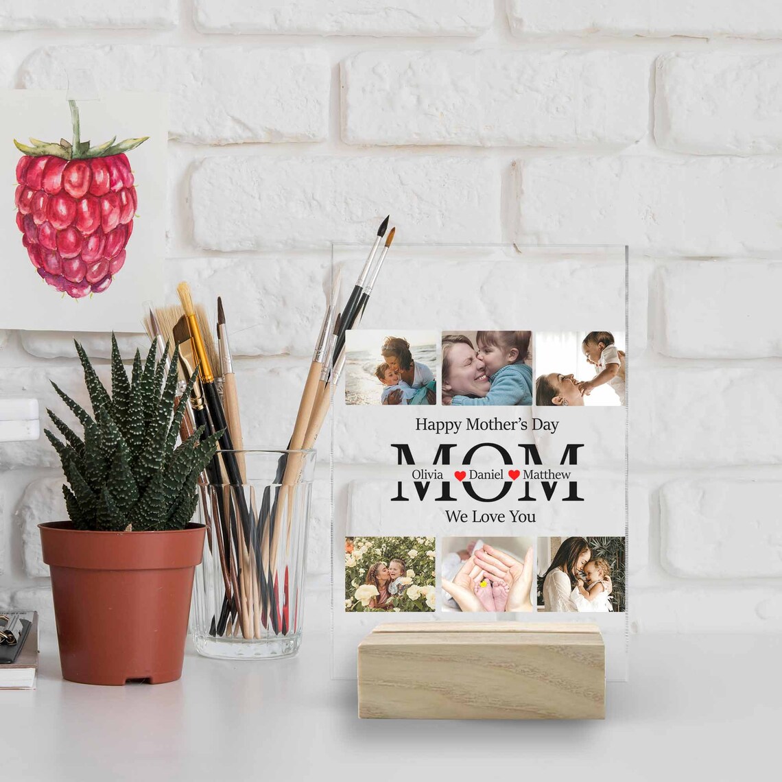 Personalized Photo Gift for Mom, Mother's Day Gift for Mommy, Mom Gift ...