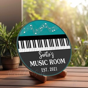 Music Teacher Door Sign, Personalized Door Sign Music, Music Education ...