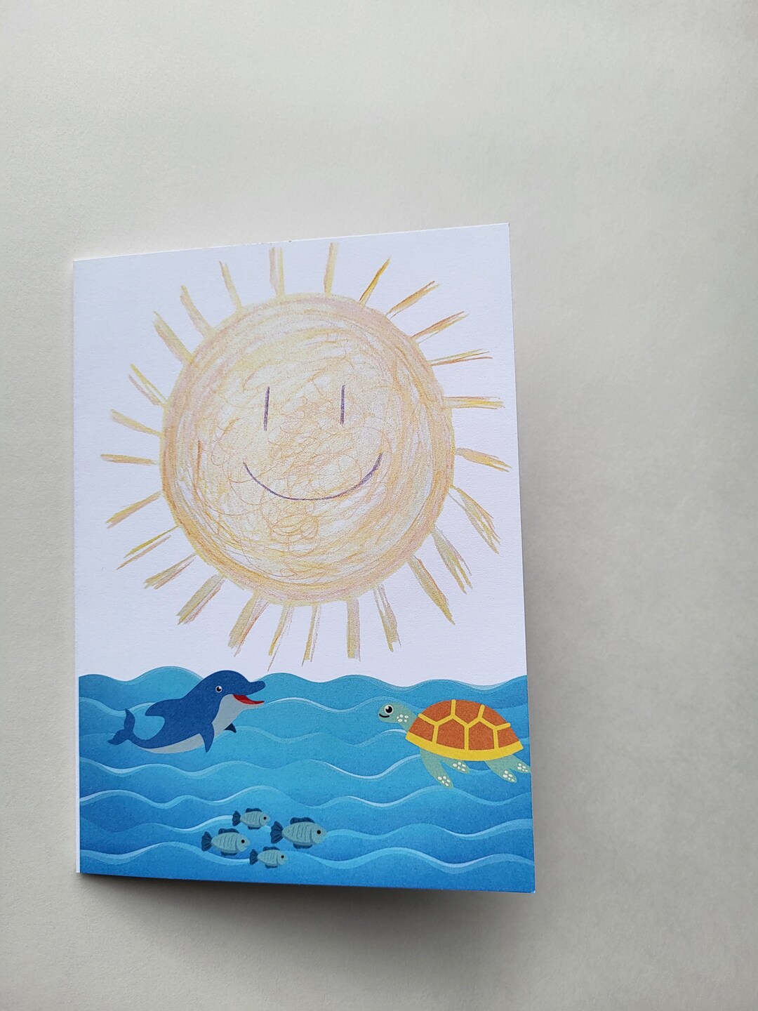 Sunshine Card | Children's Greeting Card | Inspirational Card - Etsy