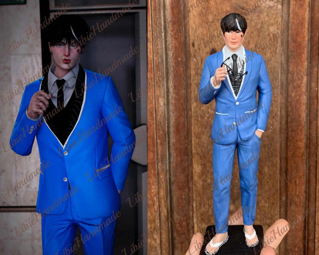 Custom Character Figurine, Custom Character Portrait, Custom 3D ...