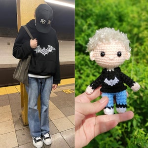 Custom Crochet Doll, Custom Stuffed Doll, Mini Look Alike Doll ...