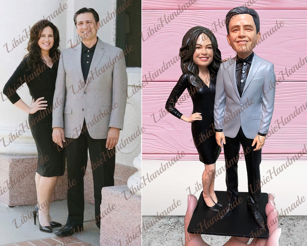 Custom 3D Figurine Gifts for Couple, Custom 3D Figurine, Custom 3D ...