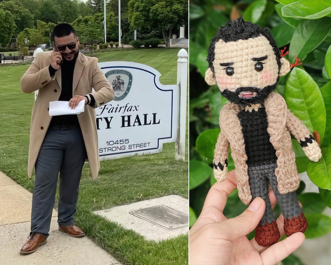 Custom Crochet Doll, Custom Stuffed Doll, Mini Look Alike Doll ...