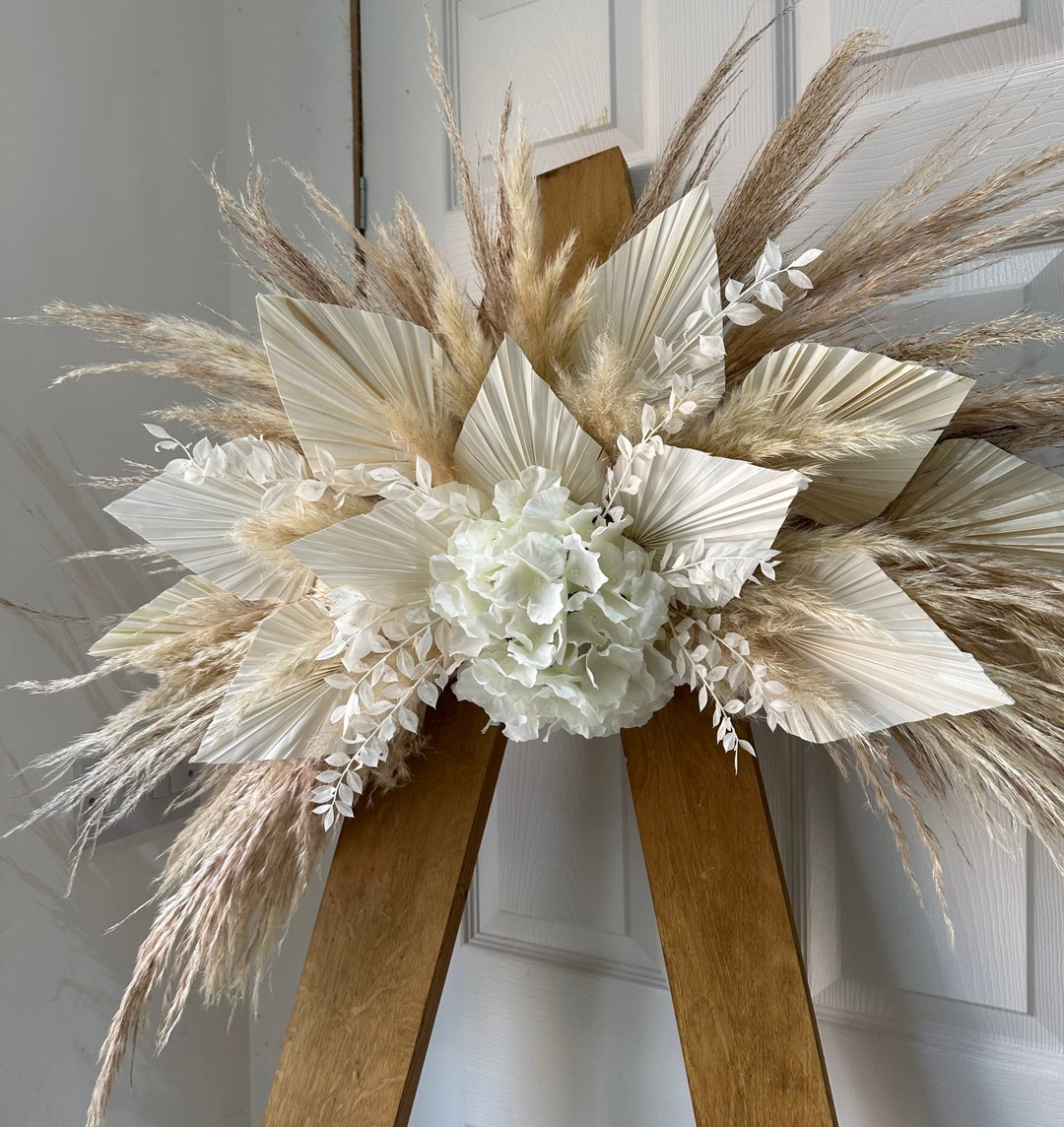 XXL Pampas Statement Wall Art | Pampas Home Decor | Pampas Salon Decor ...