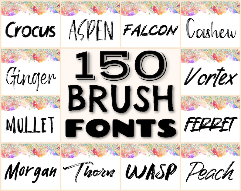 2500 Fonts Bundle Script Fonts Set Craft Fonts Pack - Etsy Canada