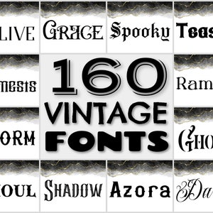 2500 Fonts Bundle, Script Fonts Set, Craft Fonts Pack, Handwritten ...