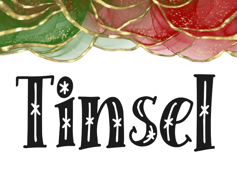 100 Christmas Font Bundle, Holiday Fonts for Cricut & Canva, Snow ...