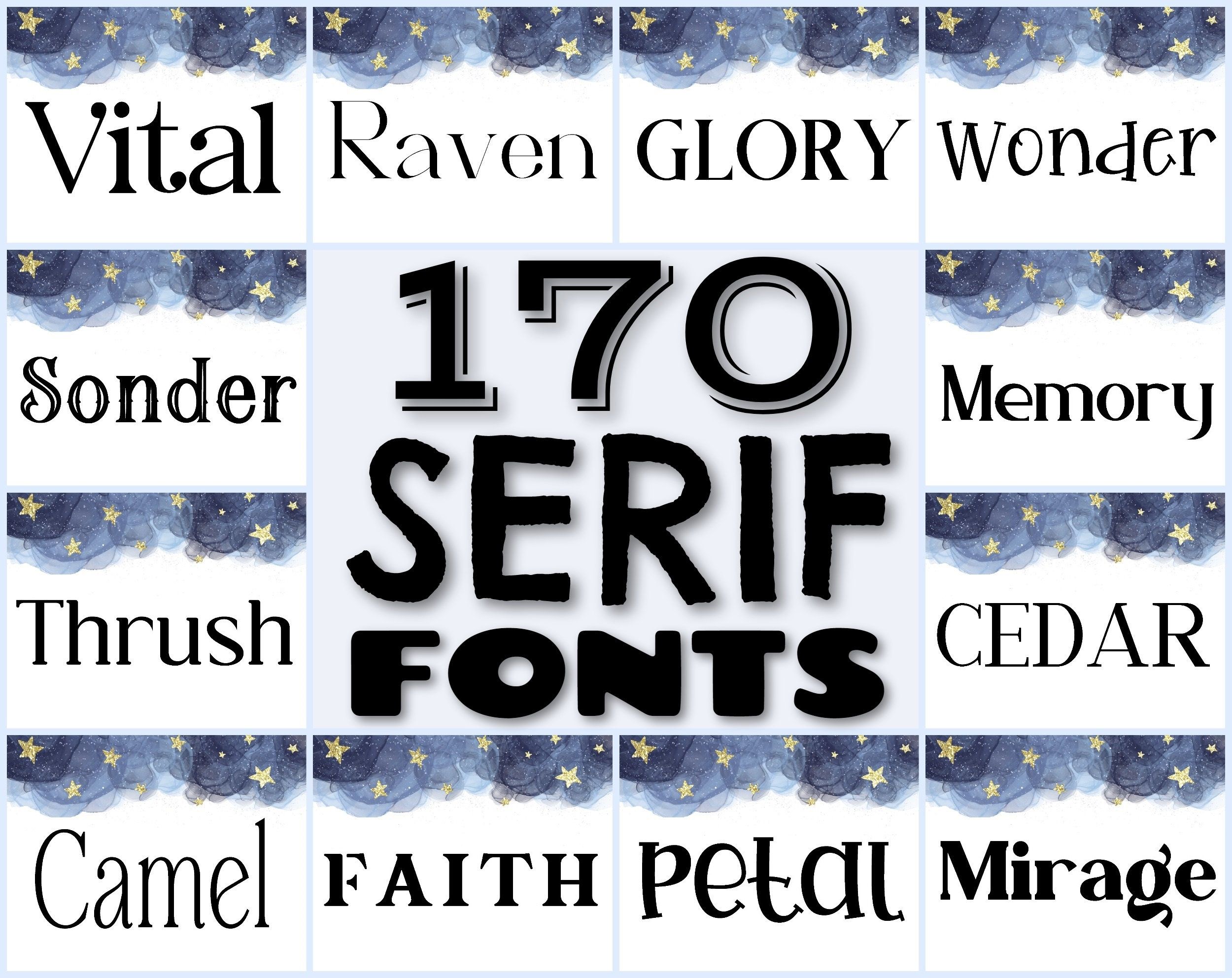 Bundel 2500 lettertypen, bruiloftskalligrafie, handgeschreven ...