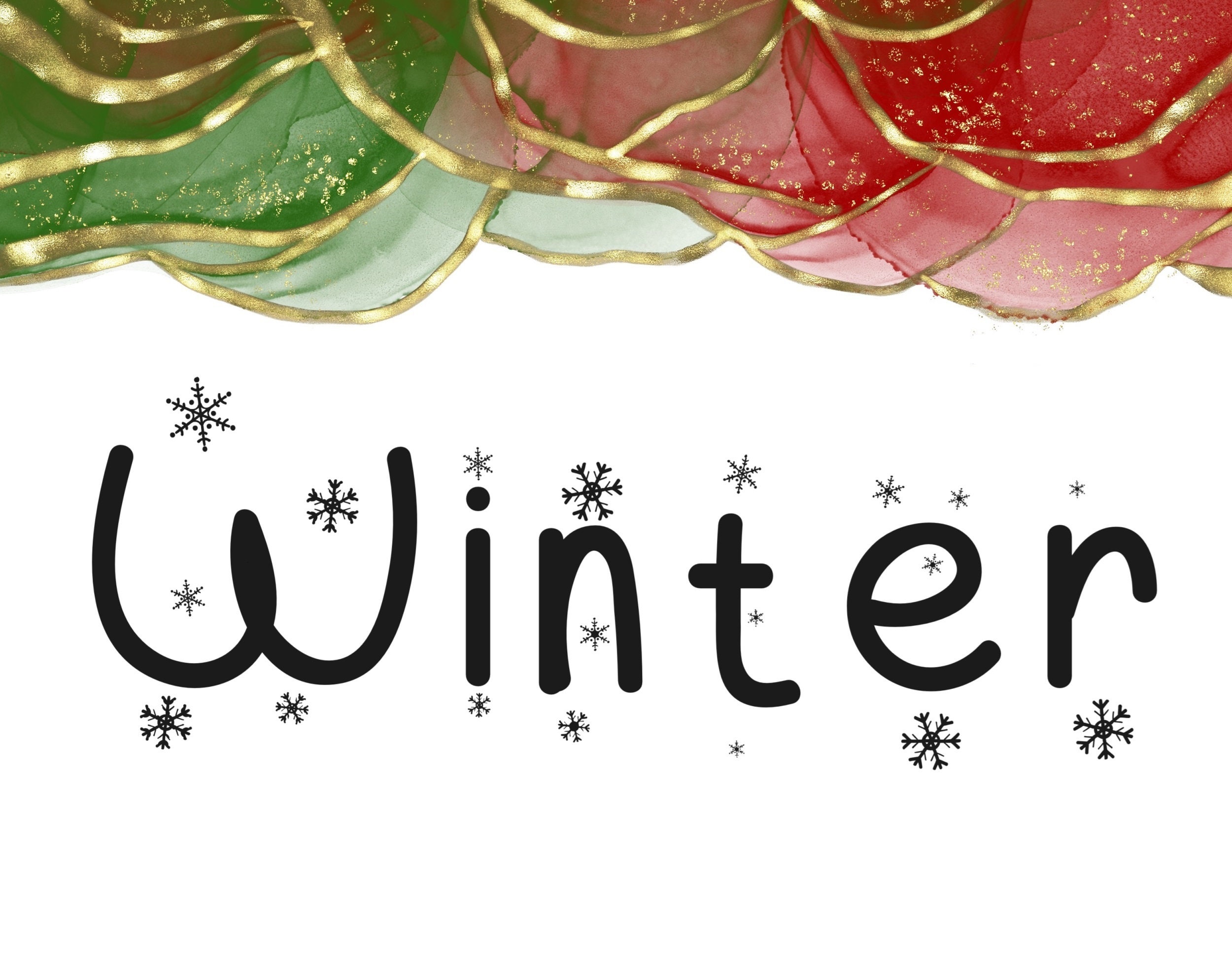 100 Christmas Font Bundle, Holiday Fonts for Cricut & Canva, Snow ...