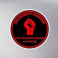 Union Vinyl Sticker: Pro-union, Solidarity, Community Resistance - Etsy