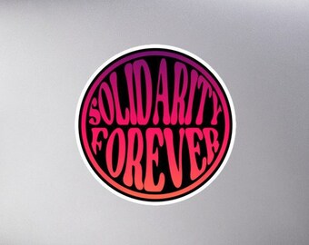 Abolish Prisons / Borders Vinyl Stickers, Abolition, Solidarity Forever ...