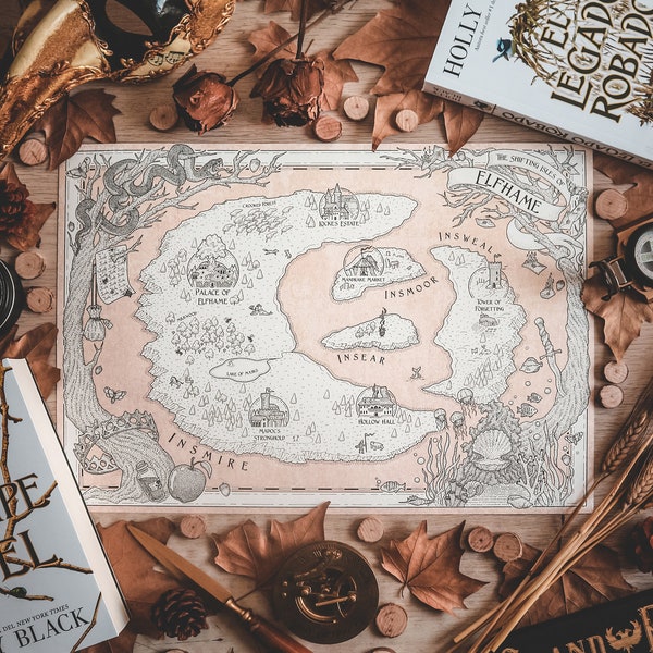 Illustration of the Cruel Prince - Etsy