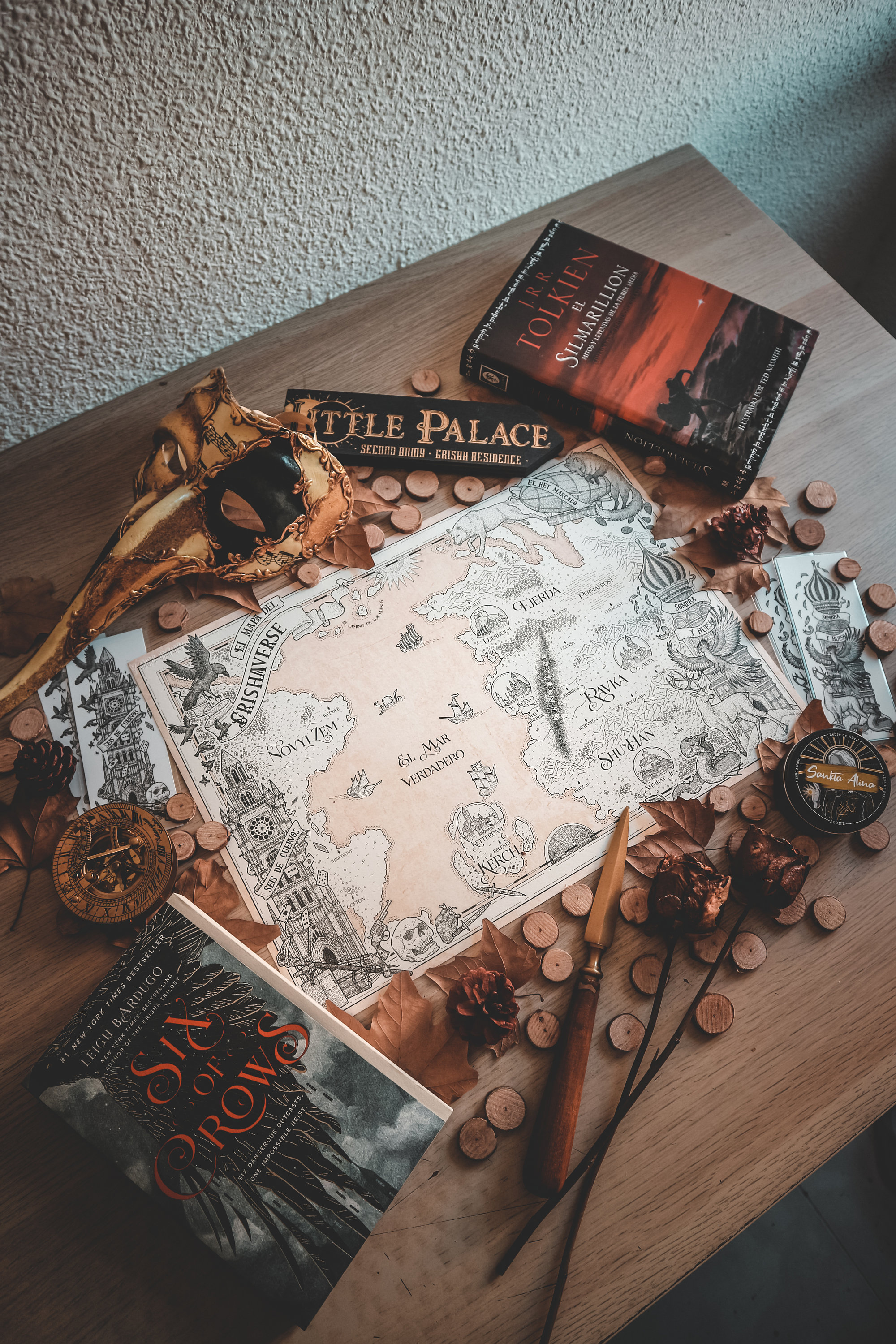 The Map of the Grishaverse Fanart Illustration by Andrés - Etsy UK