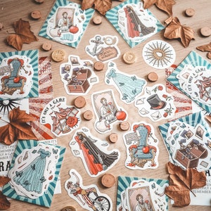 CARAVAL - Illustrated Stickers Pack - Fanart Illustration by Andrés ...