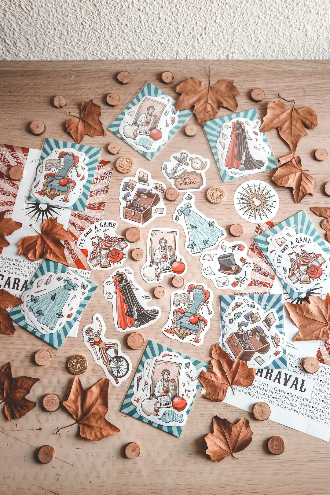 CARAVAL - Illustrated Stickers Pack - Fanart Illustration by Andrés ...