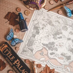 MAP OF KUMULUS - "bound by Gravity" by Jenny Hickman - Official ...
