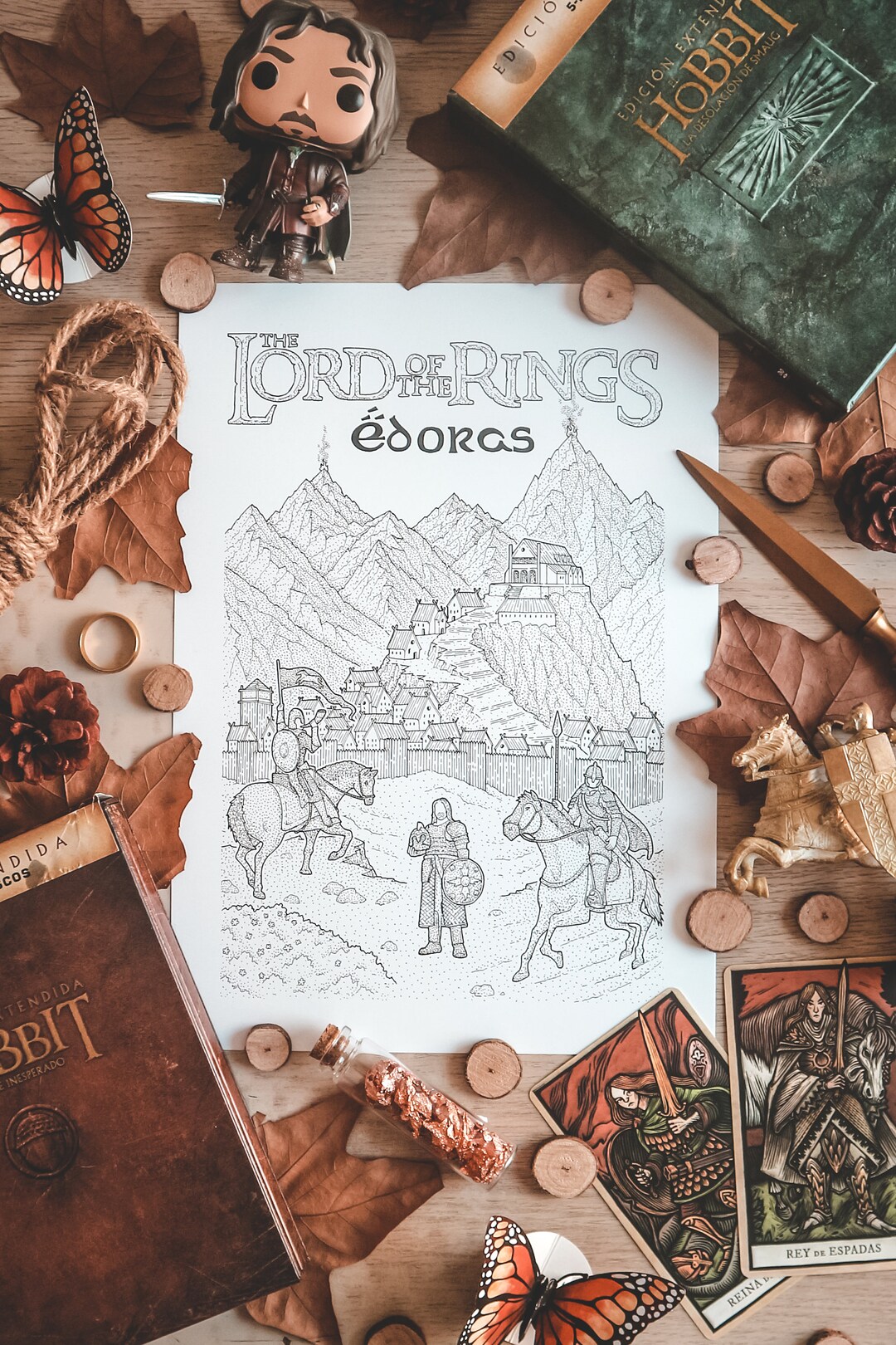 The Lord of the Rings - EDORAS - Fanart Illustration by Andrés Aguirre ...