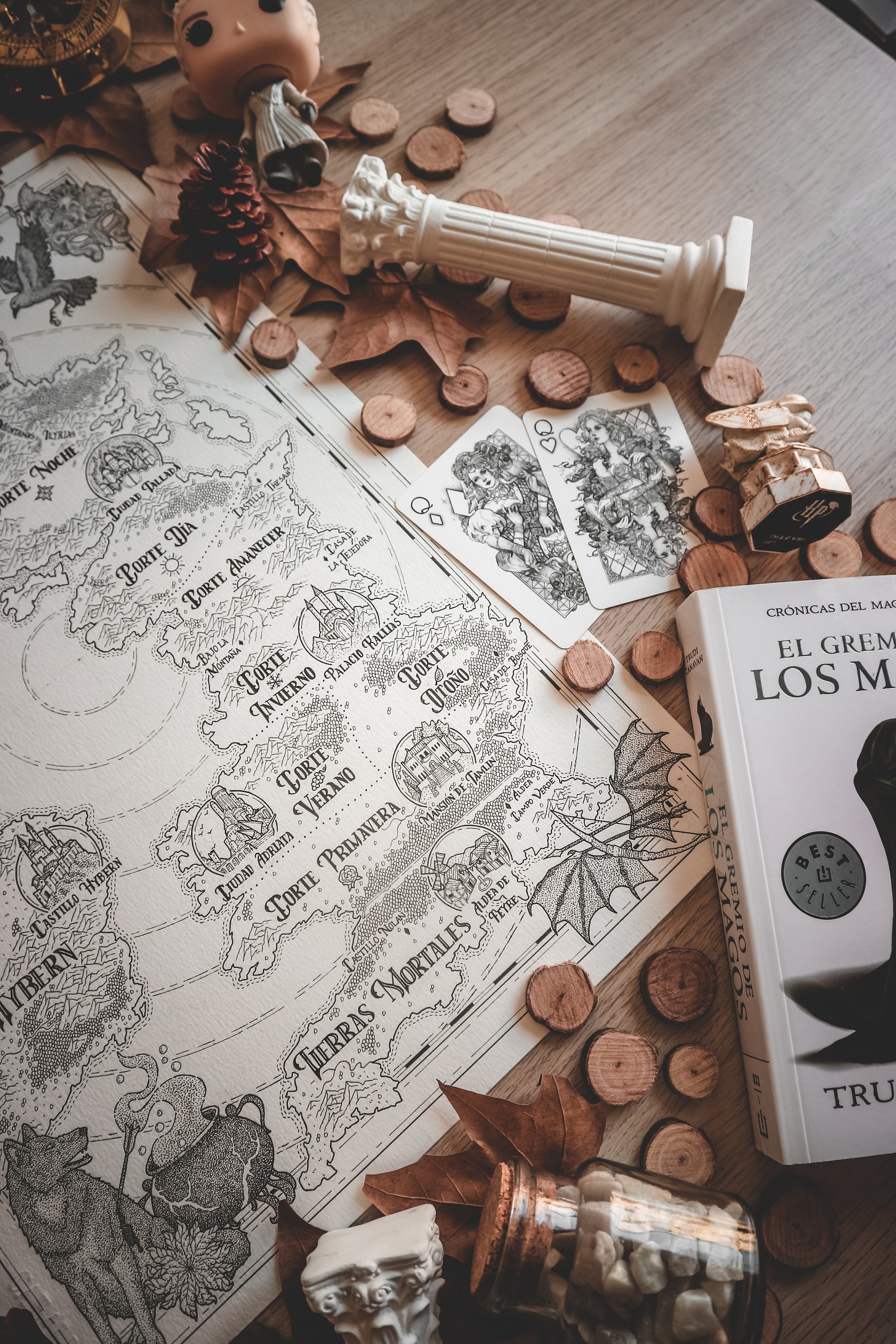 El Mapa De Prythian. ACOTAR Ilustración Fanart Hecha Por - Etsy UK