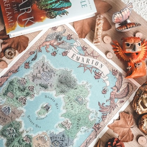 EMARION MAP - "spark of the Everflame" by Penn Cole - Ilustración ...