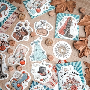 CARAVAL - Illustrated Stickers Pack - Fanart Illustration by Andrés ...