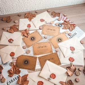 CARAVAL INVITATION - Legend Golden Invitation - Fan Art Illustration by ...