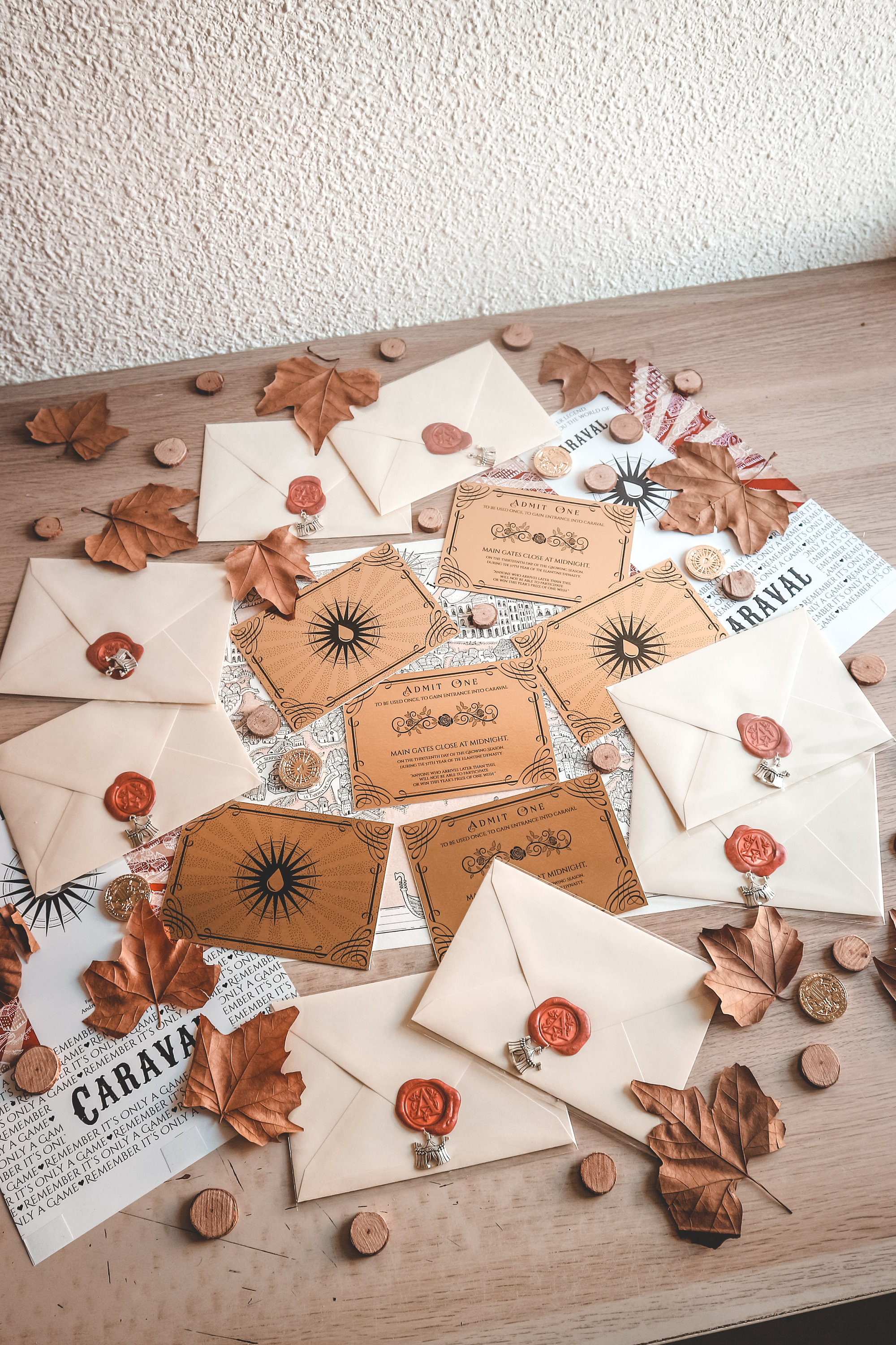 CARAVAL INVITATION - Legend Golden Invitation - Fan Art Illustration by ...