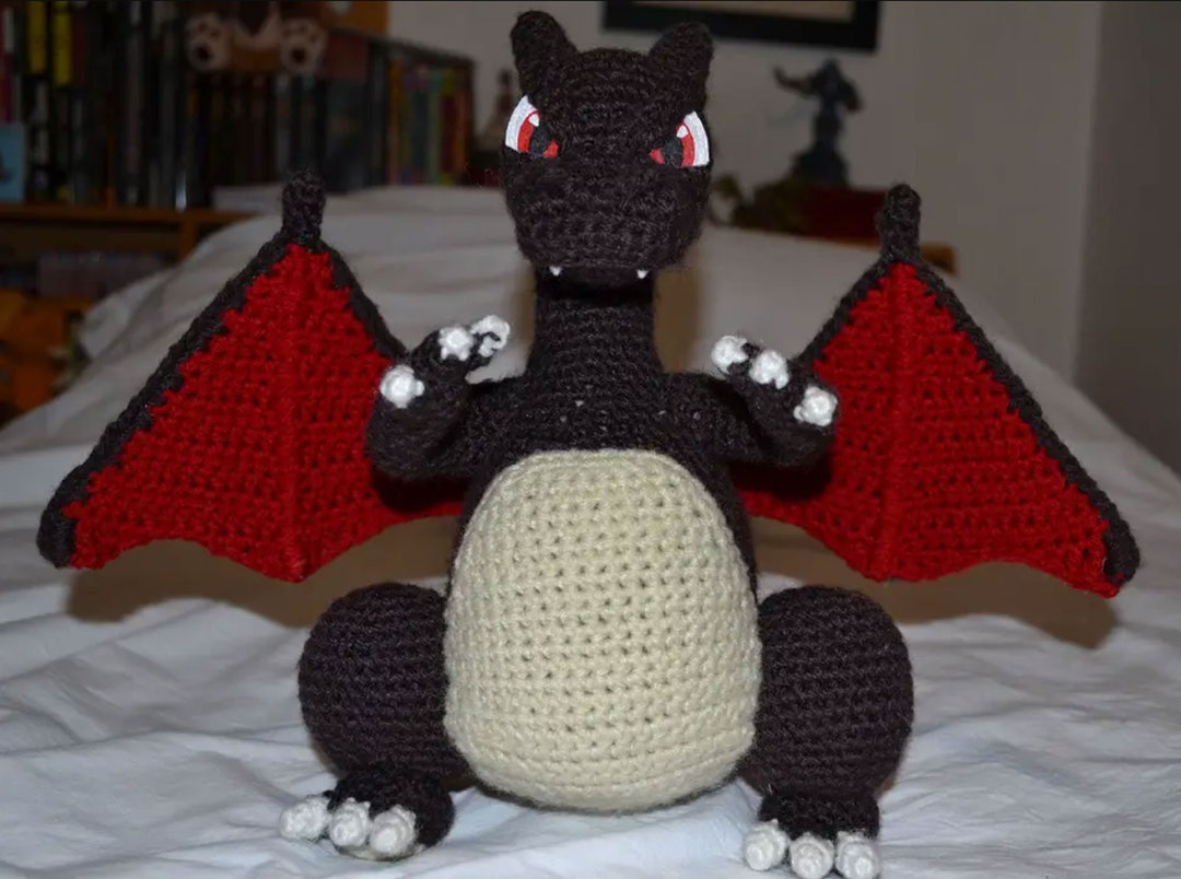 Charizard Pokemon Crochet Pattern PDF Pokemon Amigurumi Cute - Etsy