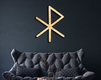 Viking Runes Wall Art - Etsy