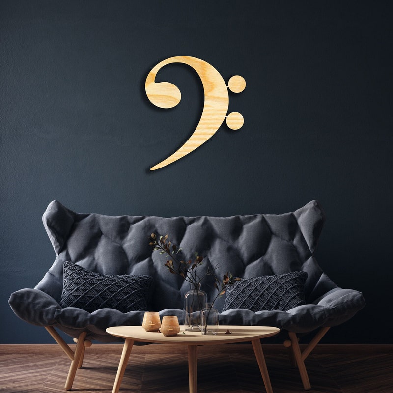 Bass Clef Art - Etsy