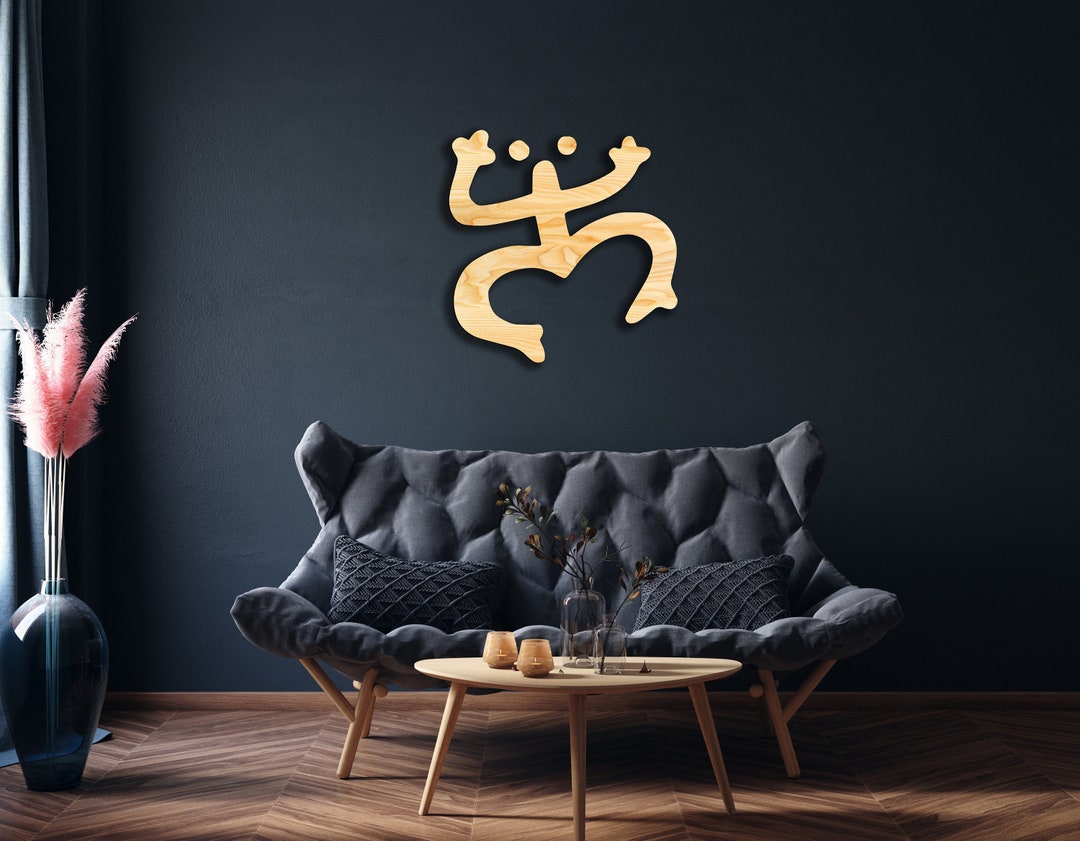 Coqui Taino Frog Wall Decor From Wood, Hanging Sign, Wooden Wall Art ...