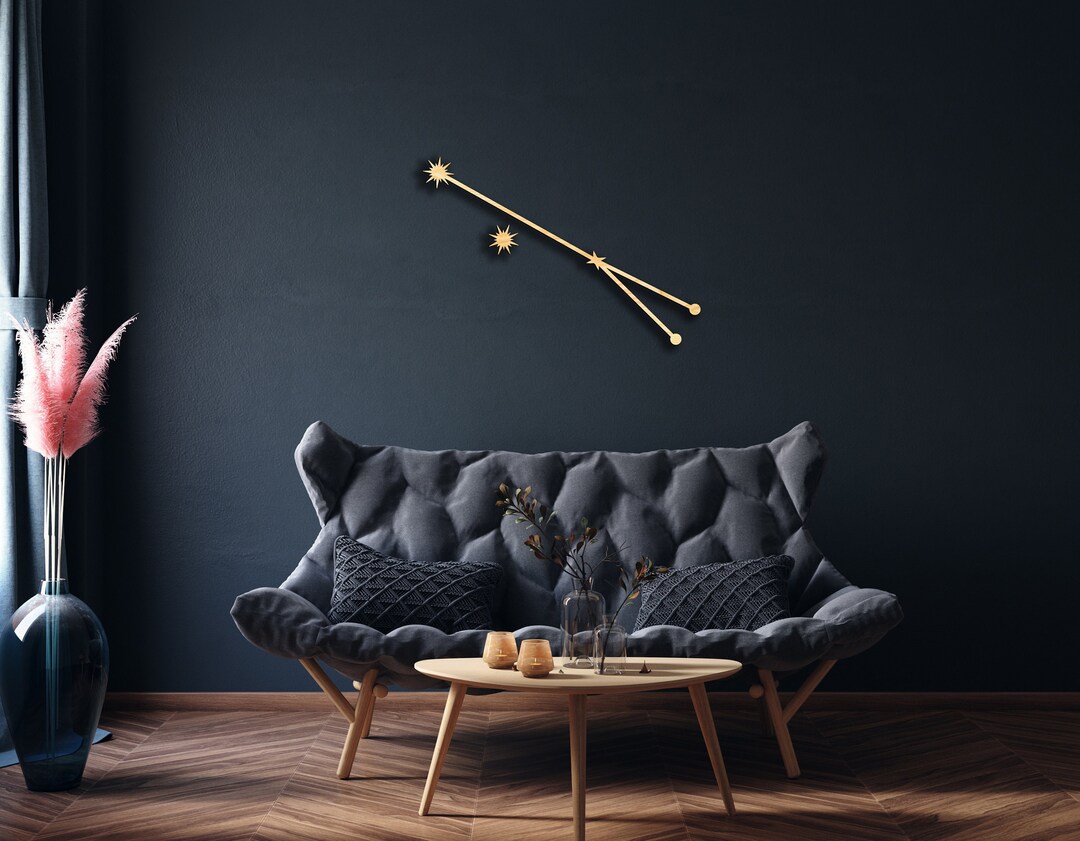 Sagitta the Arrow Wall Decor From Wood, Hanging Sign, Constellation ...