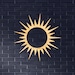 Solar Eclipse Wall Decor From Wood, Hanging Sign, Wooden Wall Art, Sun ...