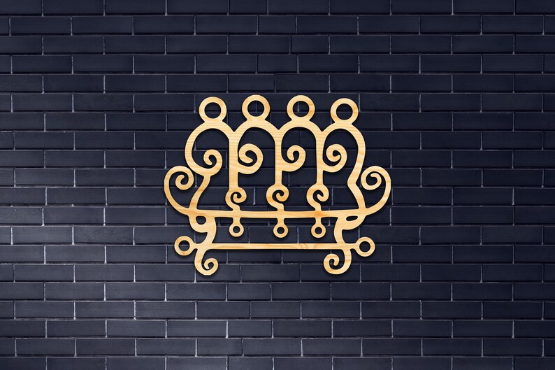 Paimon Sigil Wall Decor From Wood, Hanging Sign, Wooden Wall Art ...