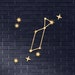 Lyra the Lyre Wall Decor From Wood, Hanging Sign, Constellation ...