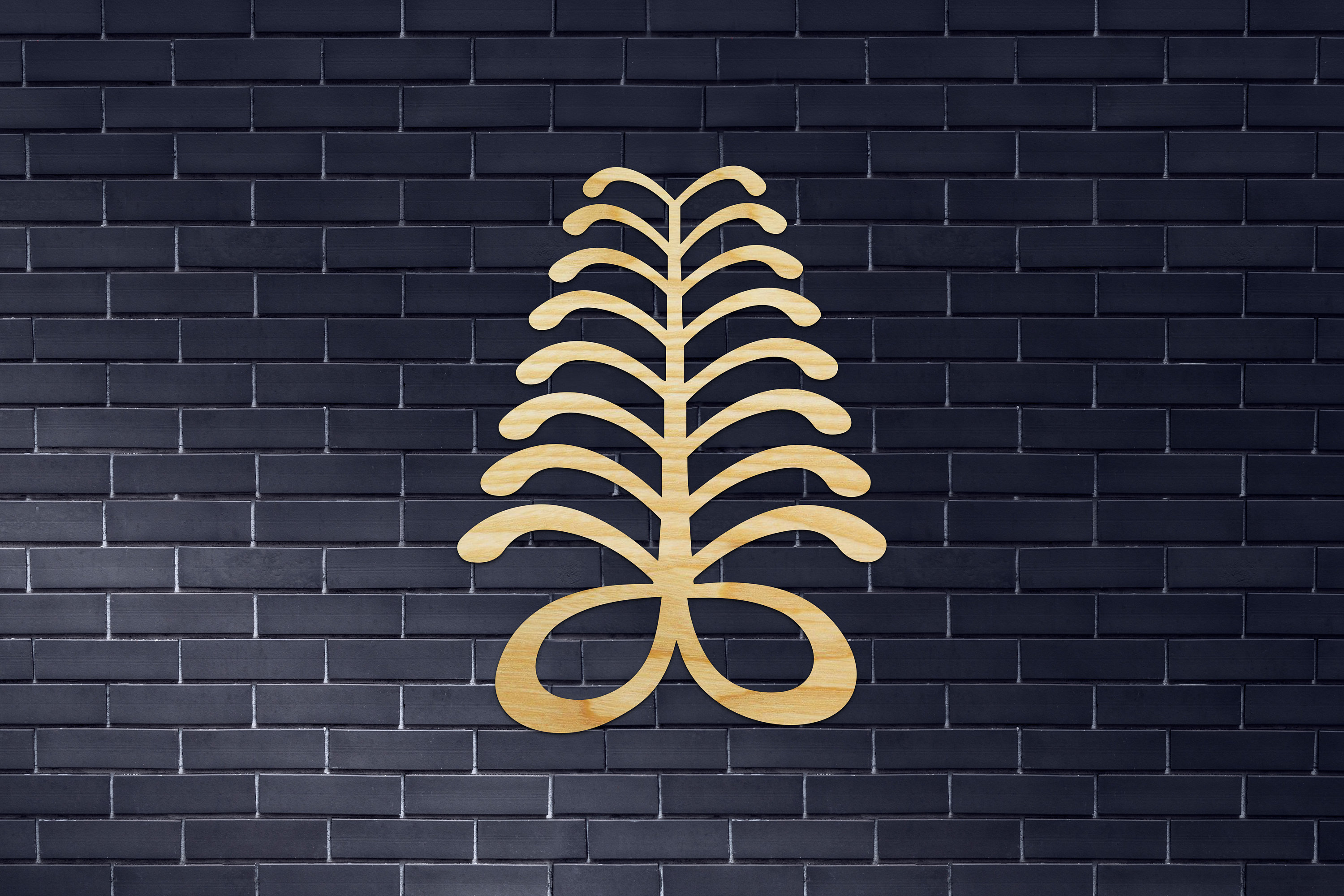 AYA endurance, Resourcefulness, Fern Wall Decor From Wood, Adinkra ...