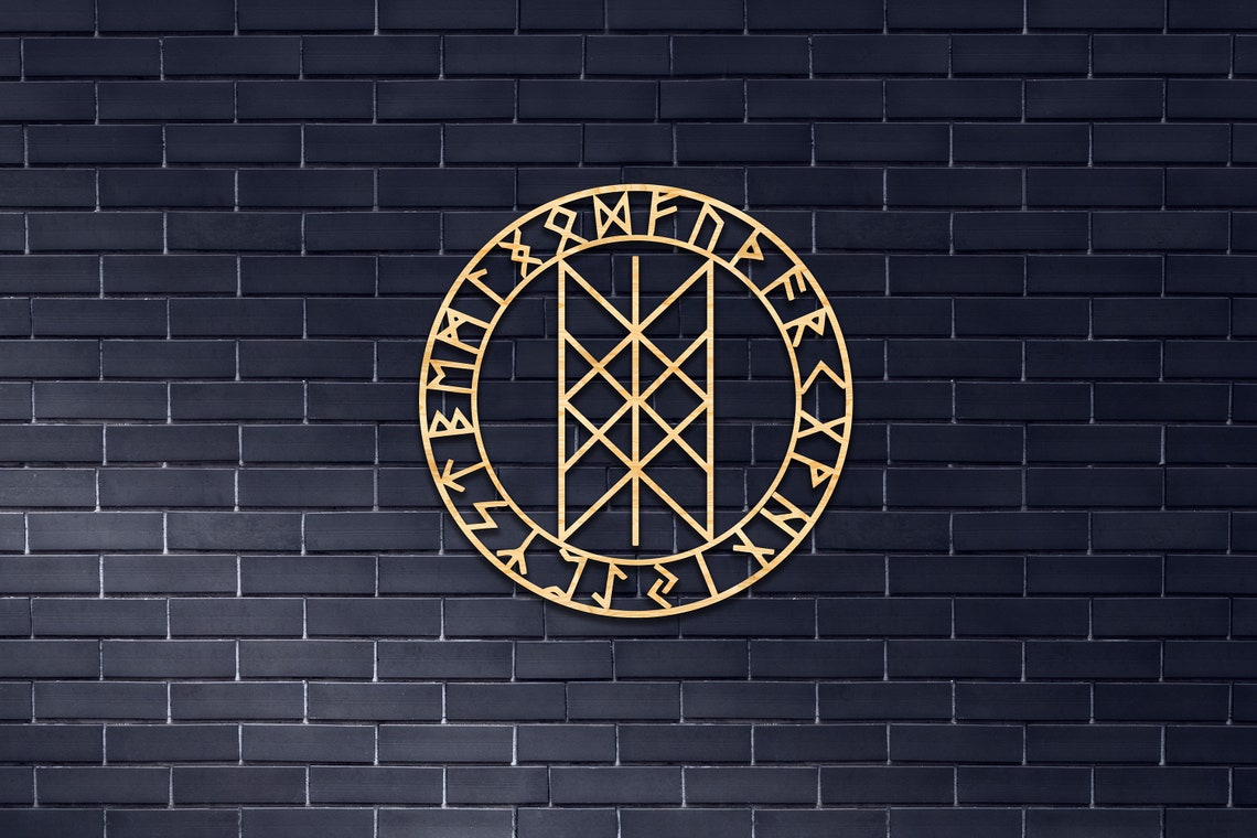 Web of Wyrd Wall Decor From Wood Hanging Sign Wood Art - Etsy